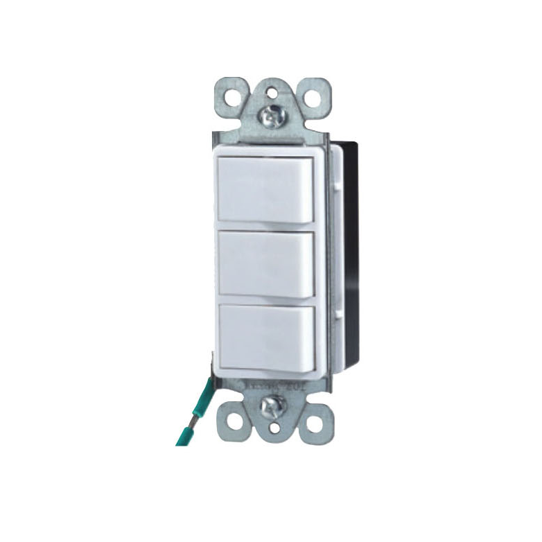 3 Way Decor Light Rocker Switch YQDS3K-15 - Buy SWITCH, ROCKER SWITCH ...